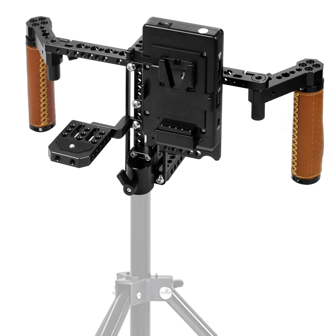 Universal-Camera-Director-Monitor-Cage-Rig-Frame-Kit-5-7-inch-LCD ...