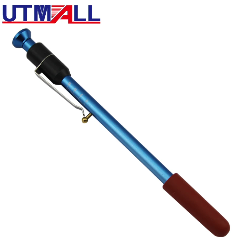 2 IN 1 Brake Pads Thickness Gauge Tire Tread Depth Gauge Measuring ...