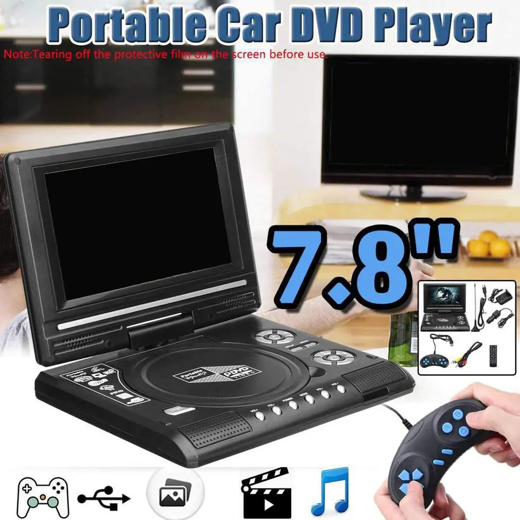 New Automotive Multimedia System 7.8 Inch Screen Player Portable High ...