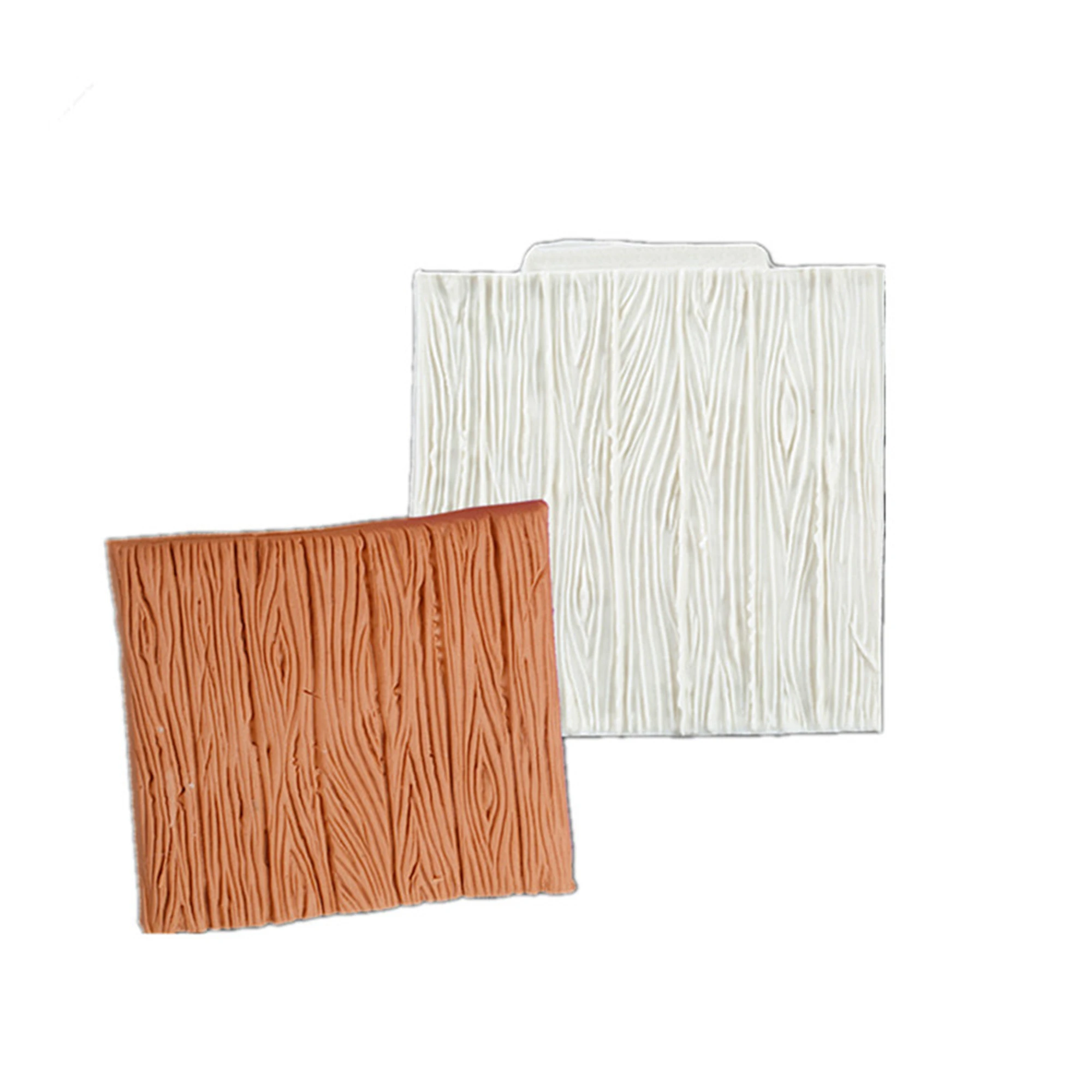 Baum Rinde Holz Muster Matte Fondant Silikon Form Für Backen Kuchen ...