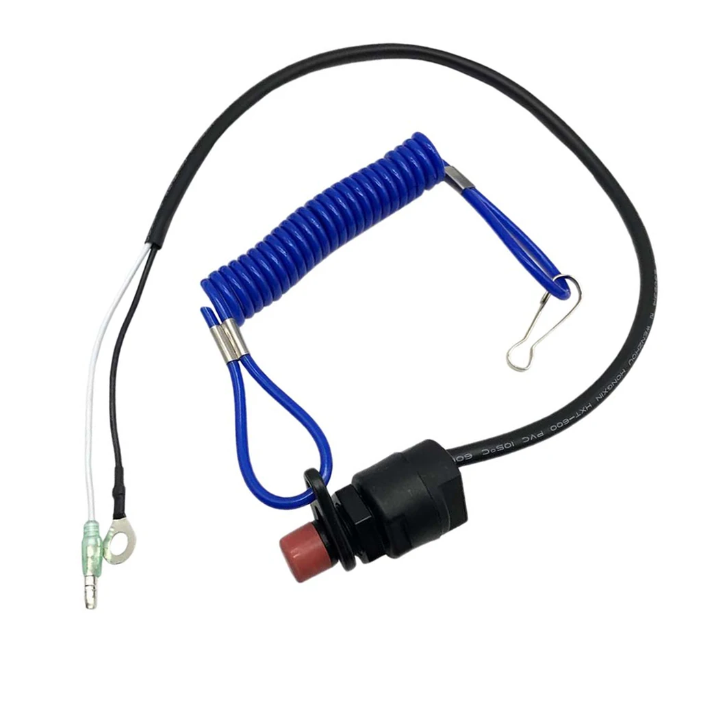 Boat Engine Motor Cut-off Switch & Safety Tether Lanyard Rope For ...