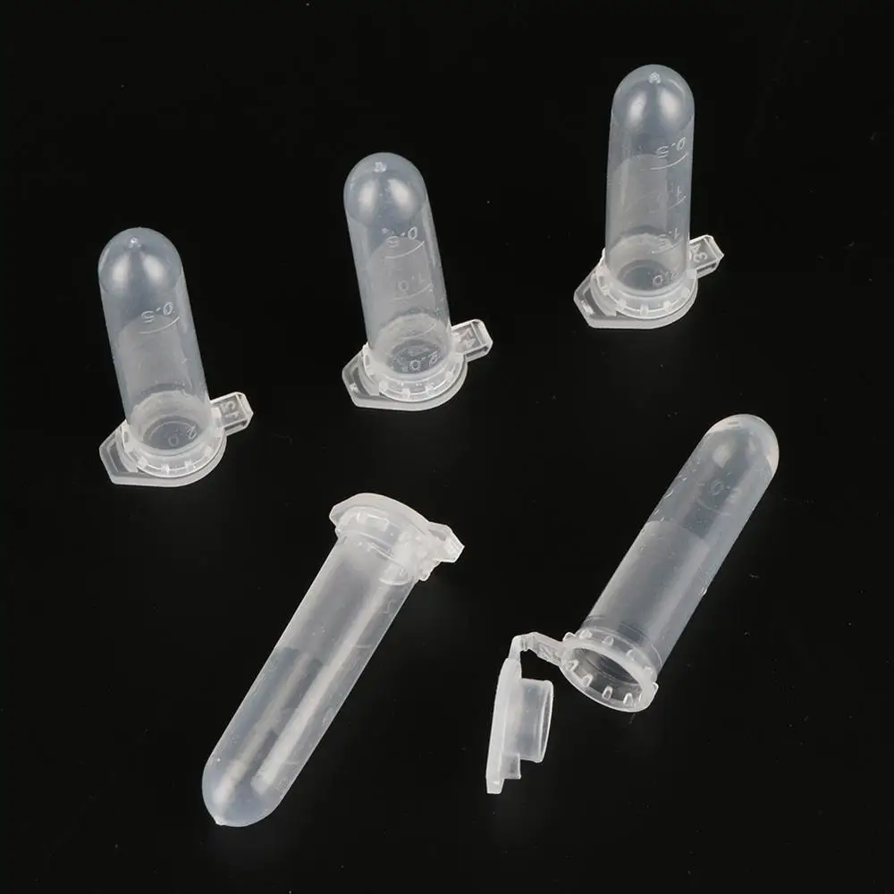 50-Pcs-2ml-Plastic-Snap-Cap-Micro-Centrifuge-Tube-Sample-Vial-Container ...