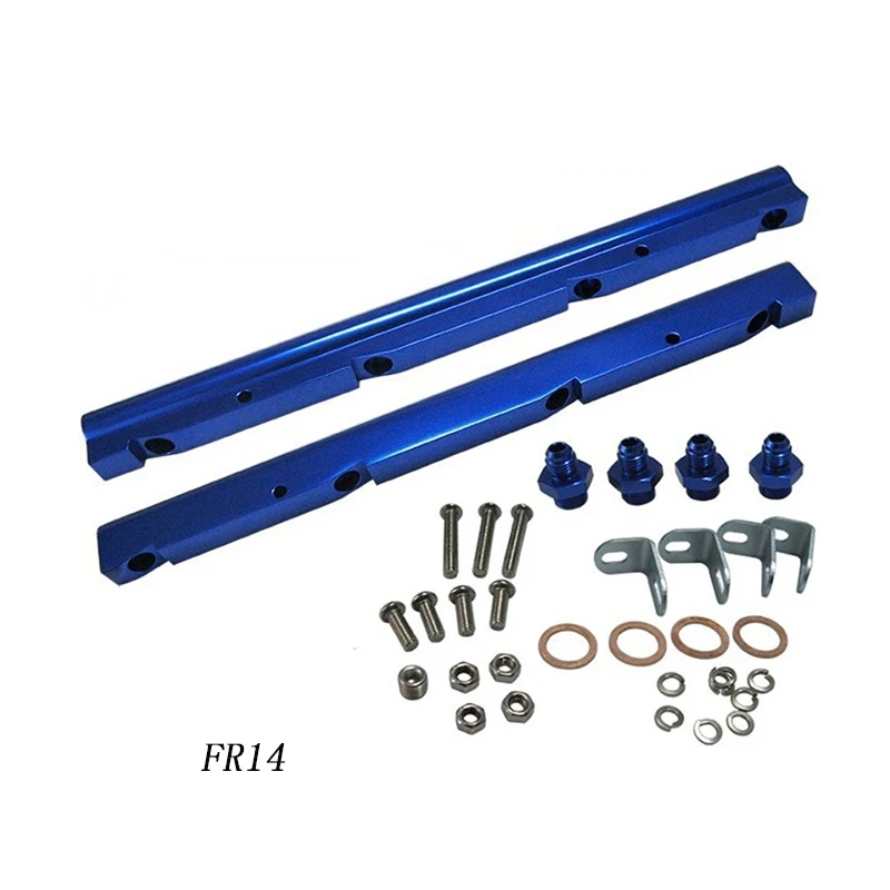 Racing Fuel Rail Kit Top Feed Injection Fuel Rail fit for GM LS1 LS6 ...