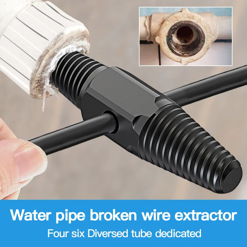 Universal broken Wire Extractor Faucet Double-head Triangle Valve Tap ...