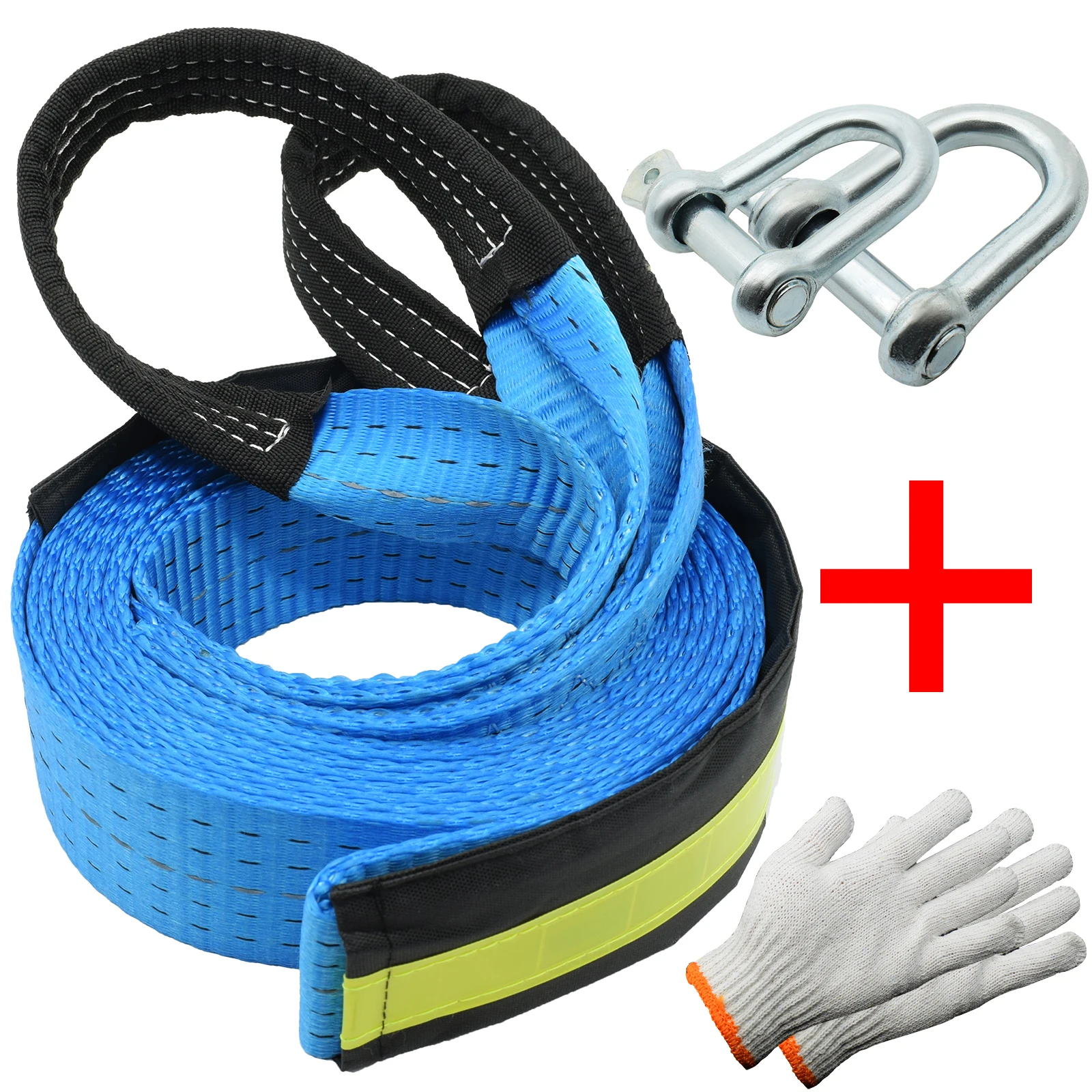 5M-16-8-Tons-Heavy-Duty-Winch-Towing-Rope-Emergency-Trailer-Strap-Chain ...