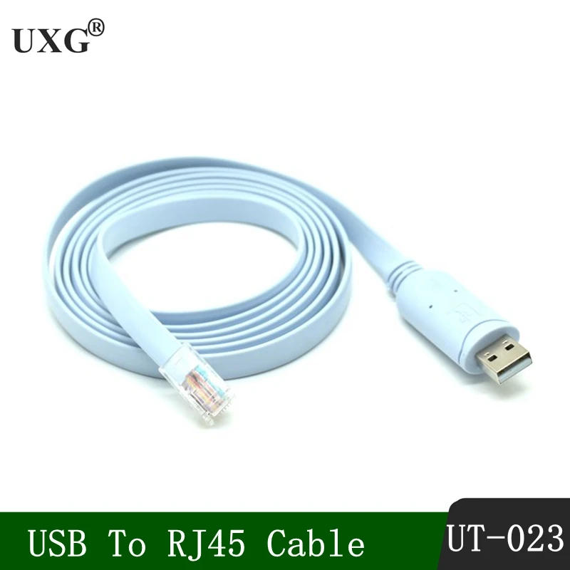 Pl2303ra USB Rs232 to RJ45 Console Cable for Cisco H3C HP Arba Huawei ...