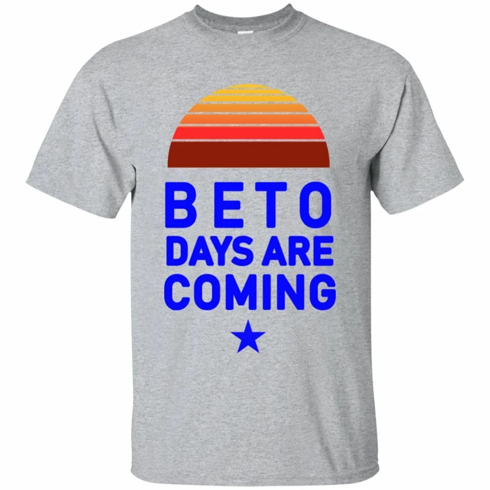 Beto Orourke Texas Senate Vote T Shirt Beto Days Are Coming Tee Black