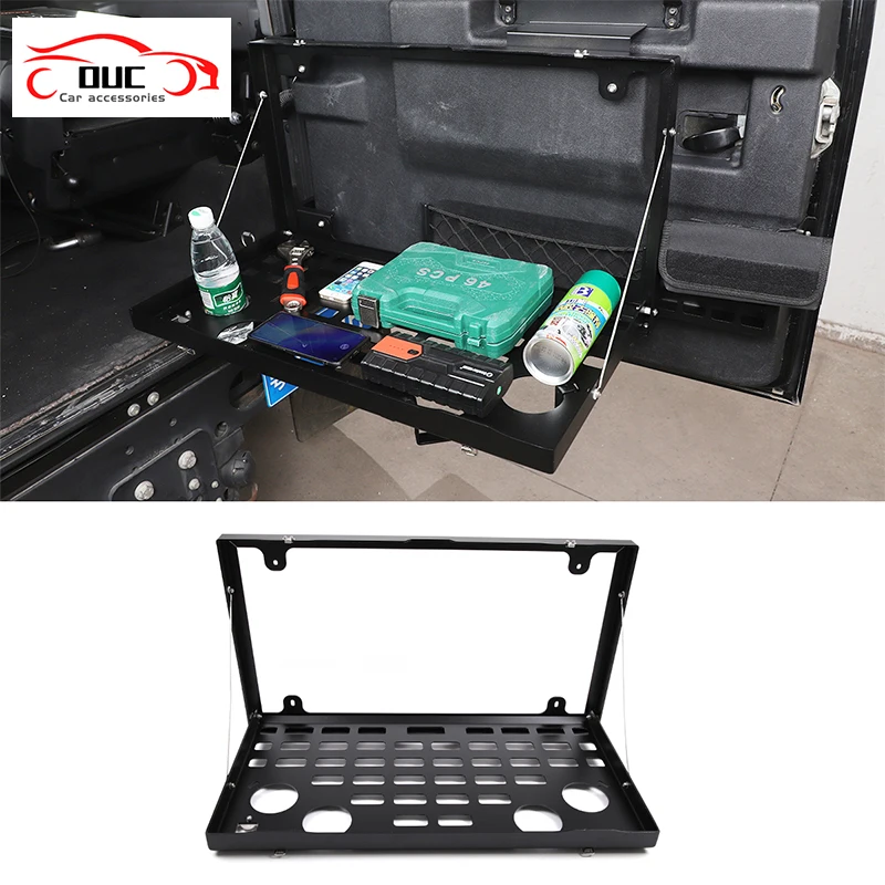 Alloy-Tailgate-Table-Rear-Door-Cargo-Luggage-Carrier-Foldable-Shelf ...