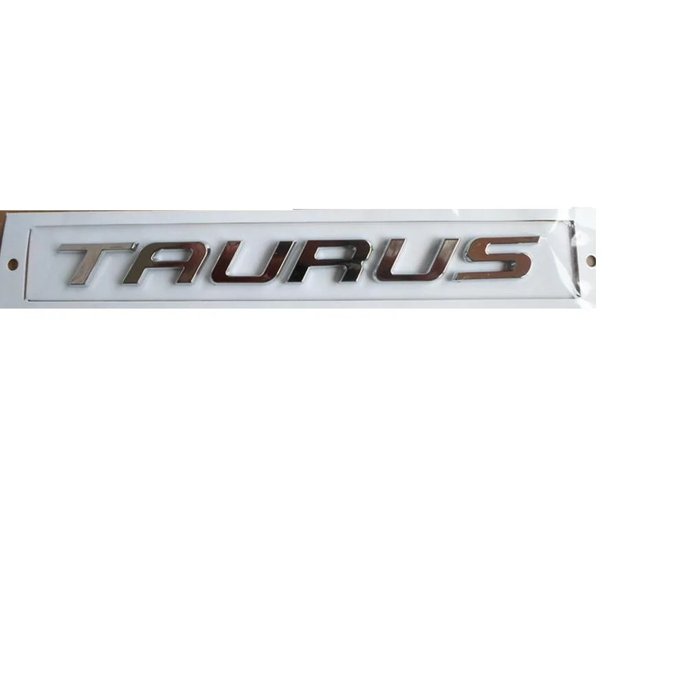 " Taurus " Chrome Abs Car Trunk Rear Number Letters Badge Emblem Decal ...