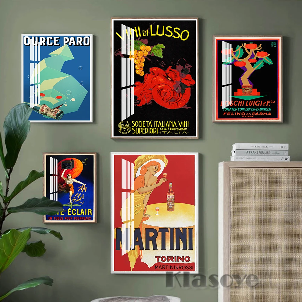Vintage Italian Wine Posters