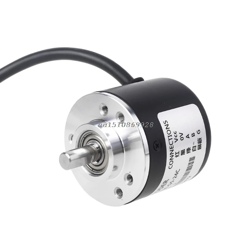 360P-R-Incremental-Rotary-Encoder-AB-phase-encoder-6mm-Shaft-W-coupling ...