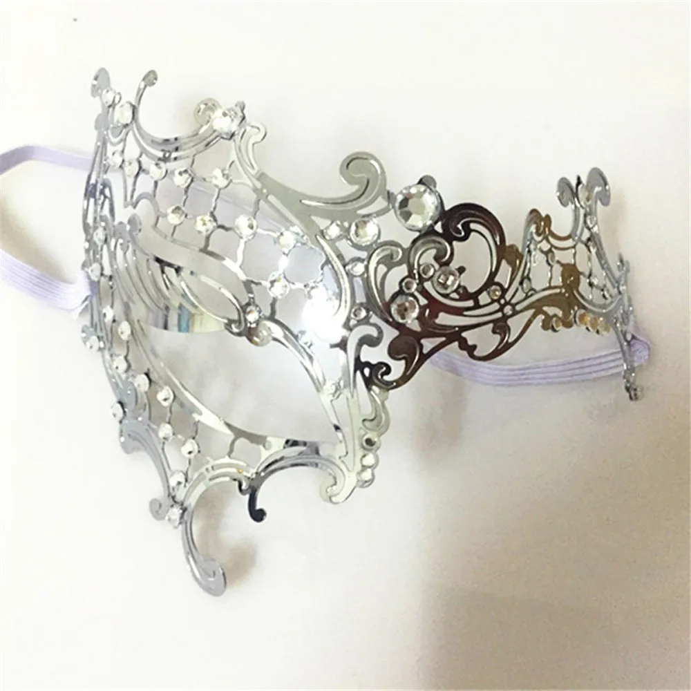 1PCS-Silver-Rhinestone-metal-Eye-Mask-Party-Masks-For-Masquerade ...