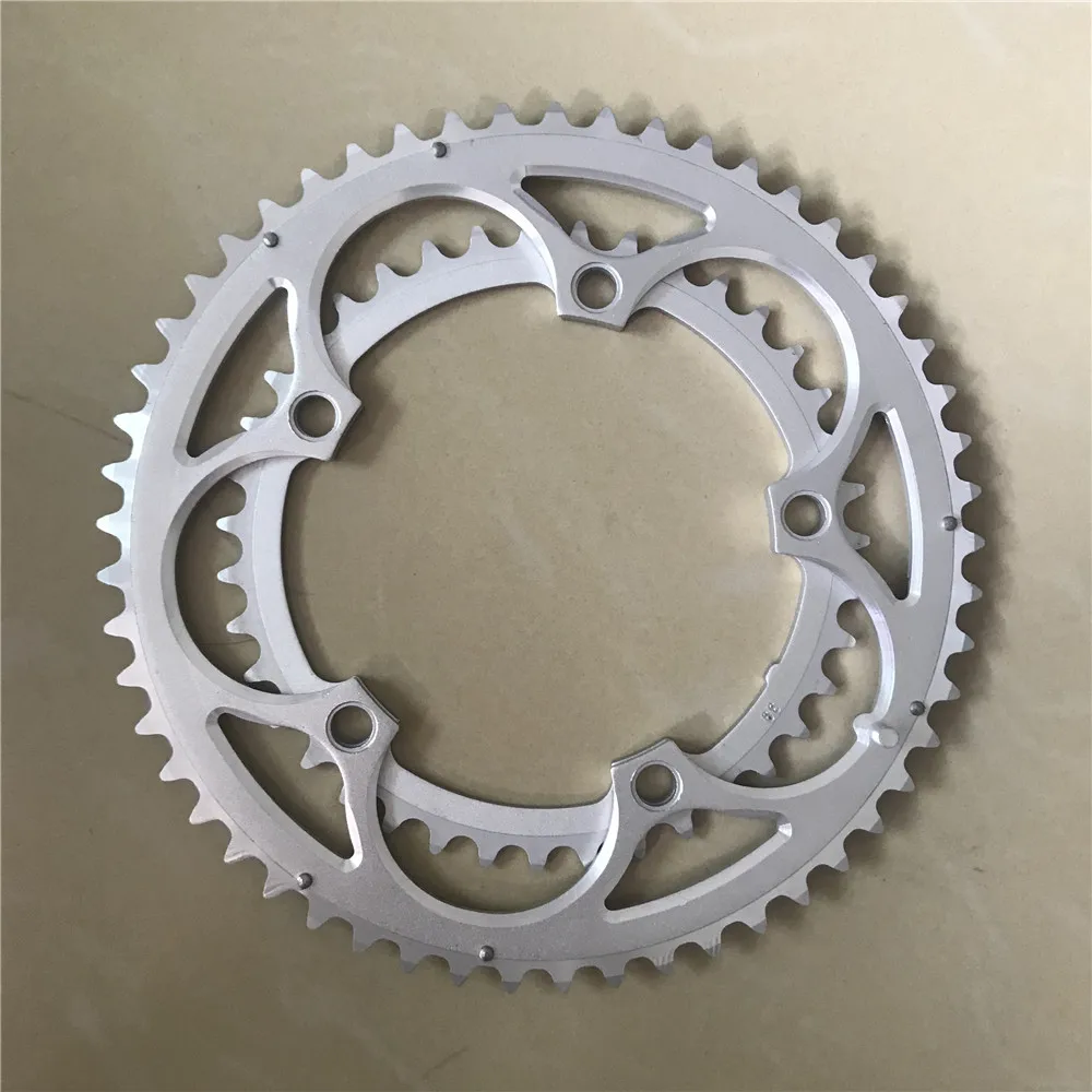 Road Bike Sprockets 130 BCD 53T 39T Double Disc Crown Chainwheel ...