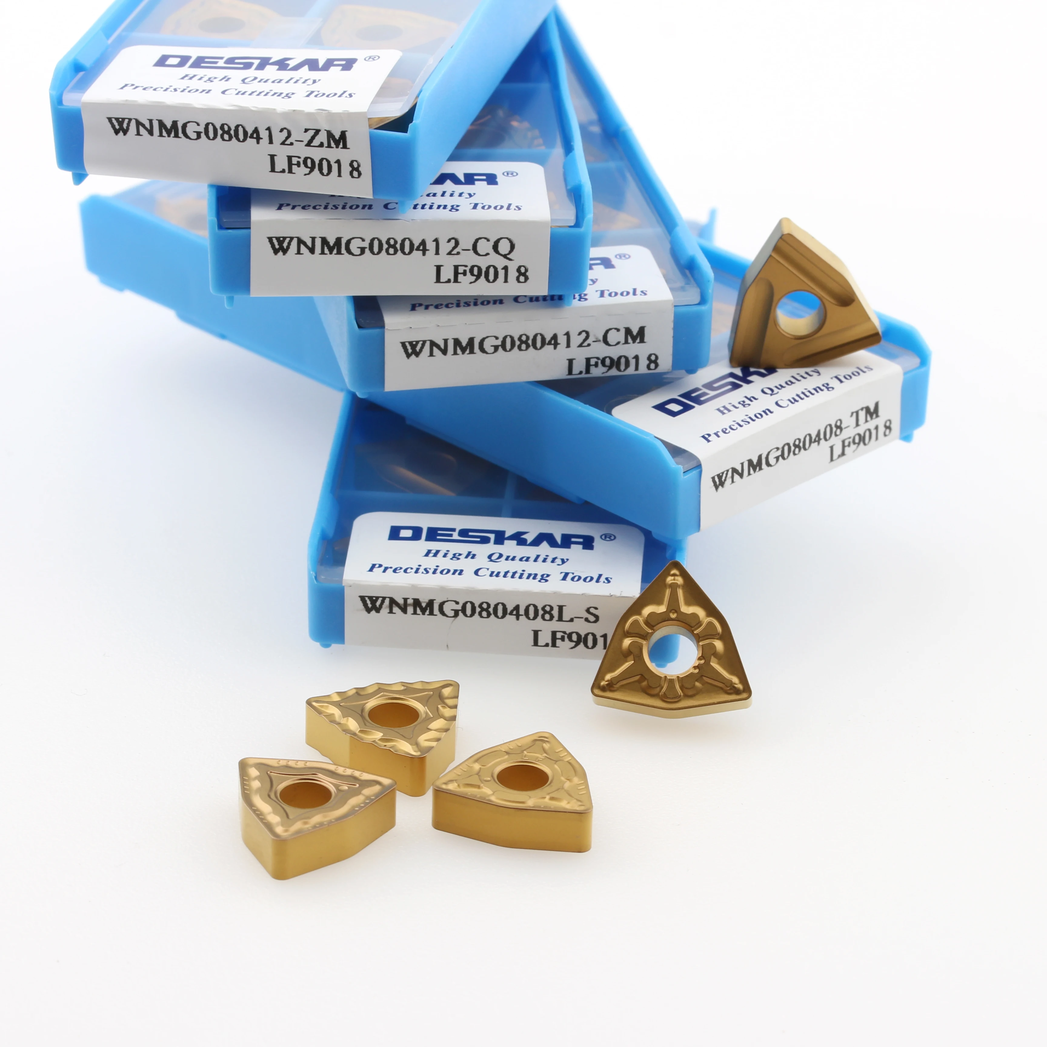 10pcs Deskar Wnmg080404 Wnmg080408 Wnmg080412 Cm Pr Cq Hq Mt Pm Lf9018 ...