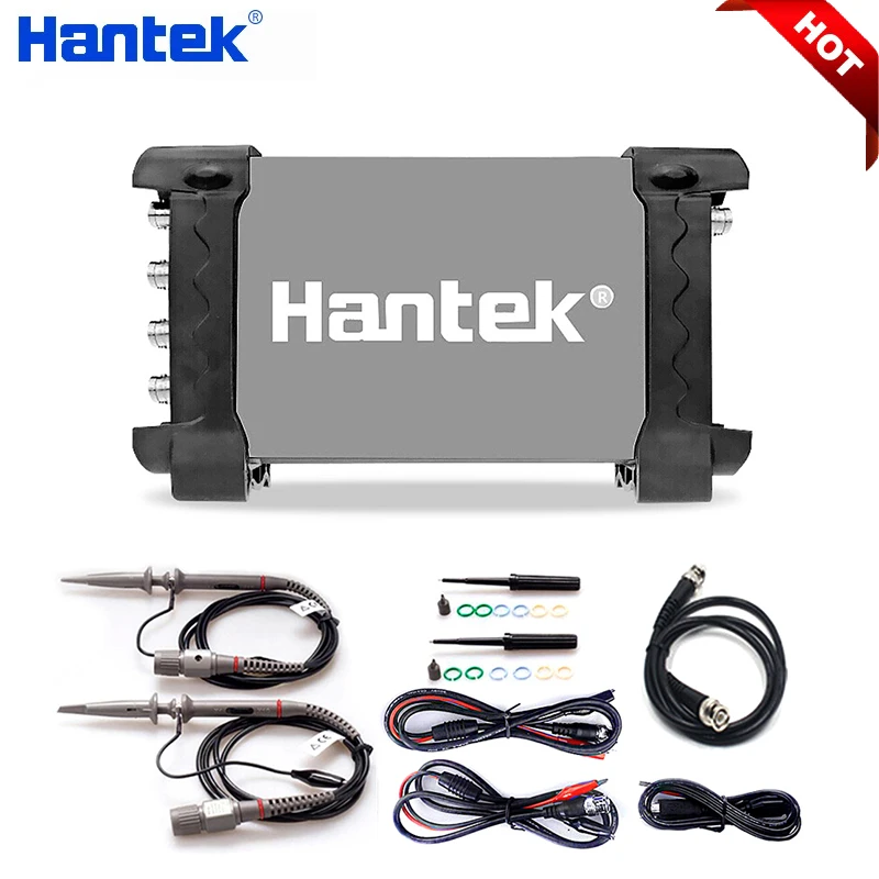 Hantek 4 Channels Digital Oscilloscope | Oscilloscope Pc Usb 4 Channels ...