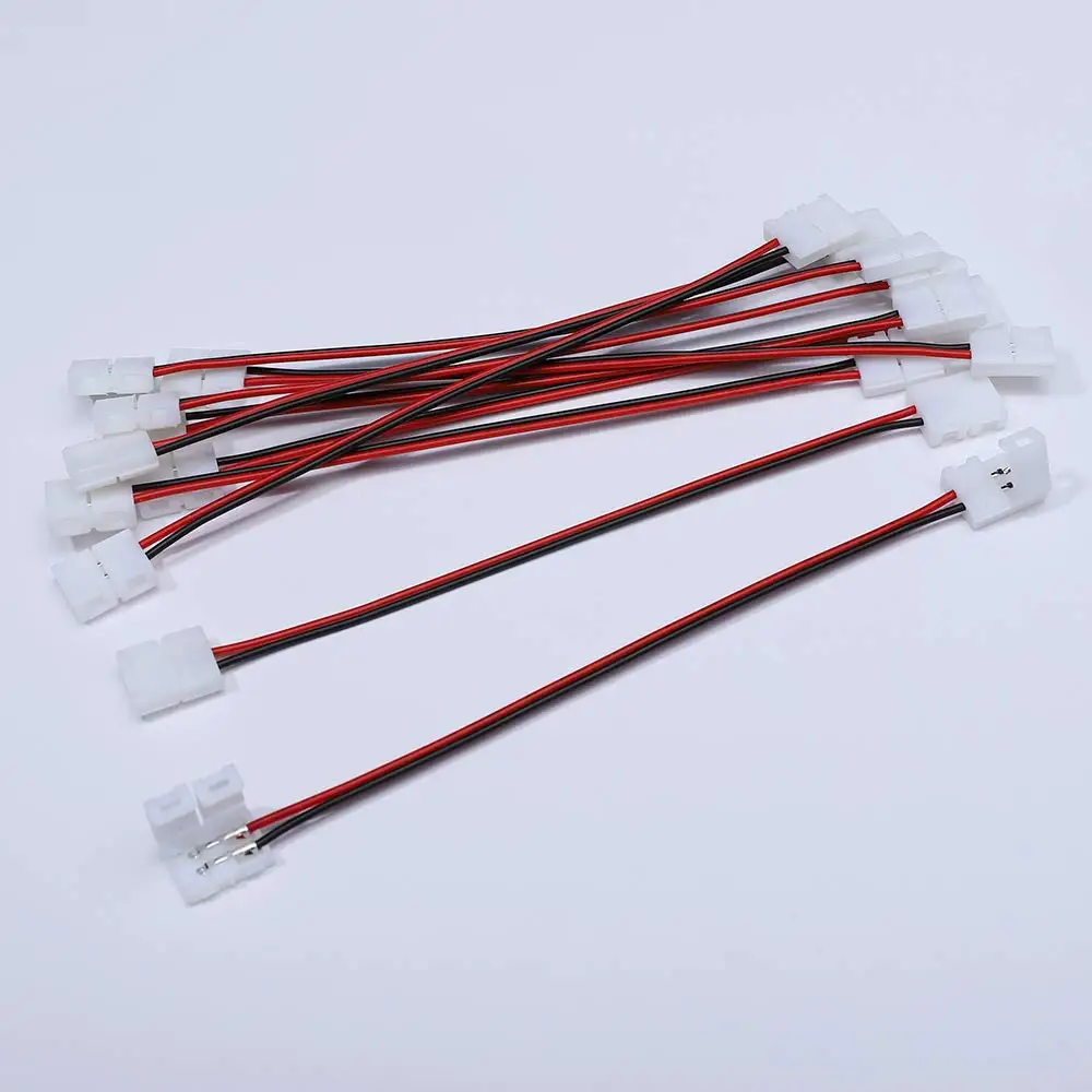 LED Strip Connector 2 Pin,flexible led light strip connector 8mm,led ...