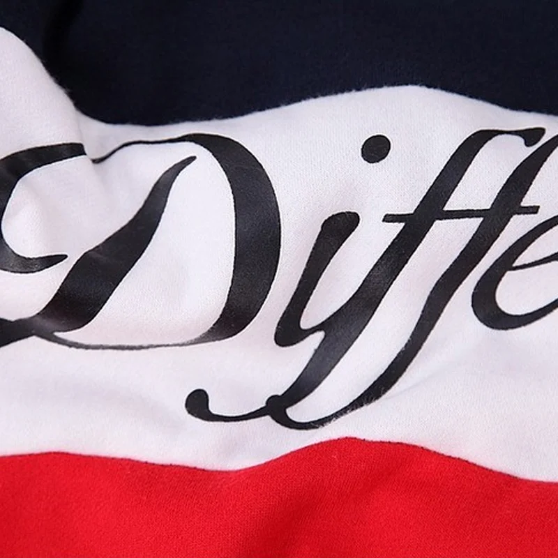 FREE SHIPPING Fleece Hoodie Different Letters JKP4453