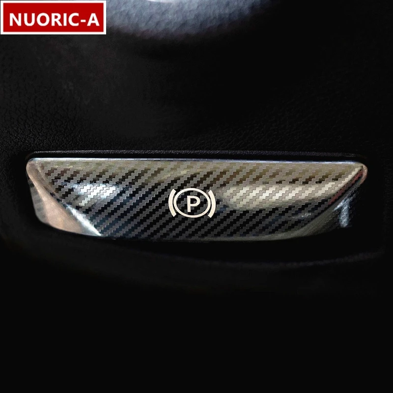 Car-Dashbord-Foot-Brake-Release-Switch-Cover-Electronic-Handbrake-Frame ...