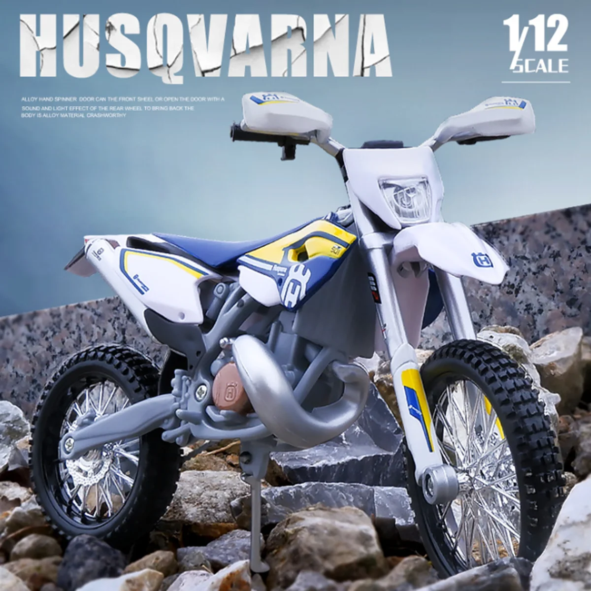 Dirt Bike Motorcycle Toys | Motocross Model Husqvarna | Motocross Toy ...