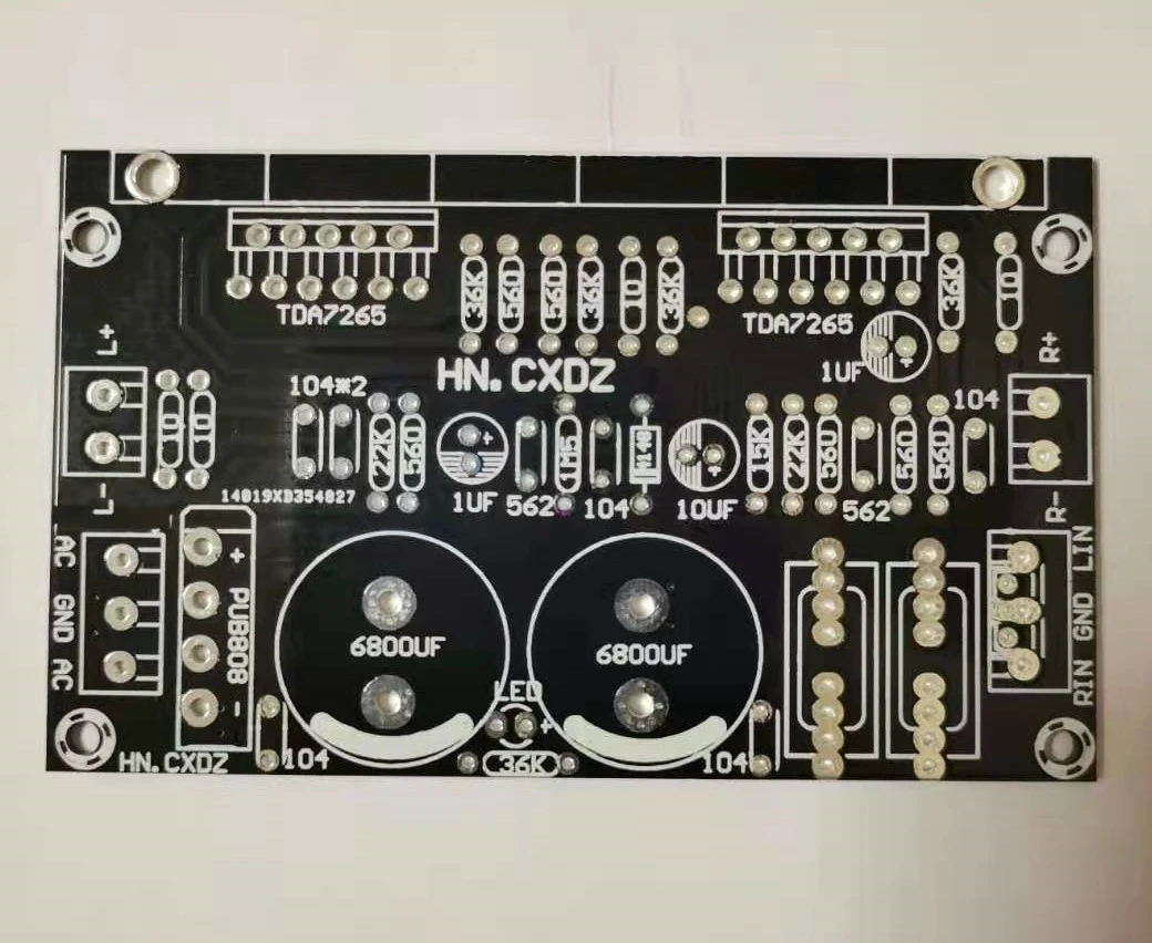 Audio amplifier pcb circuit