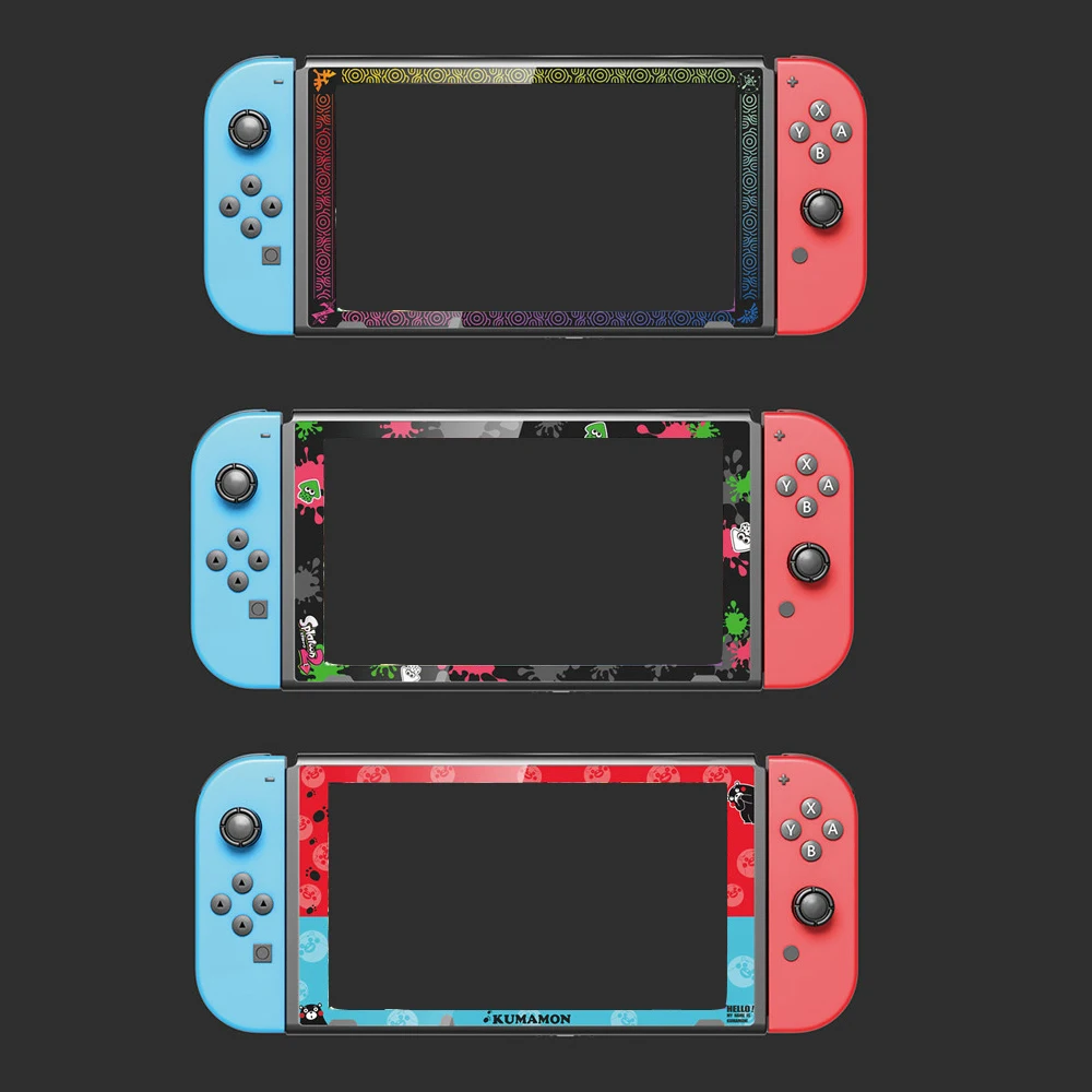 Colorful-Border-Film-Tempered-Glass-Screen-Protector-Guard-Frame-for ...