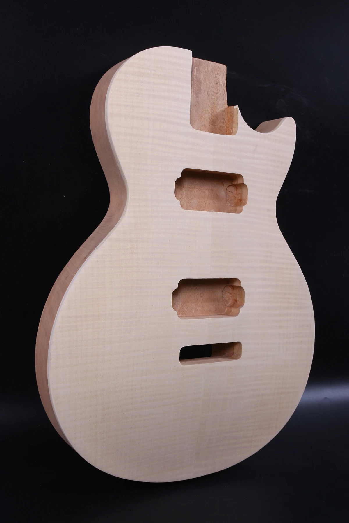 one electric guitar body AND 1pcs mahogany made and maple top high ...