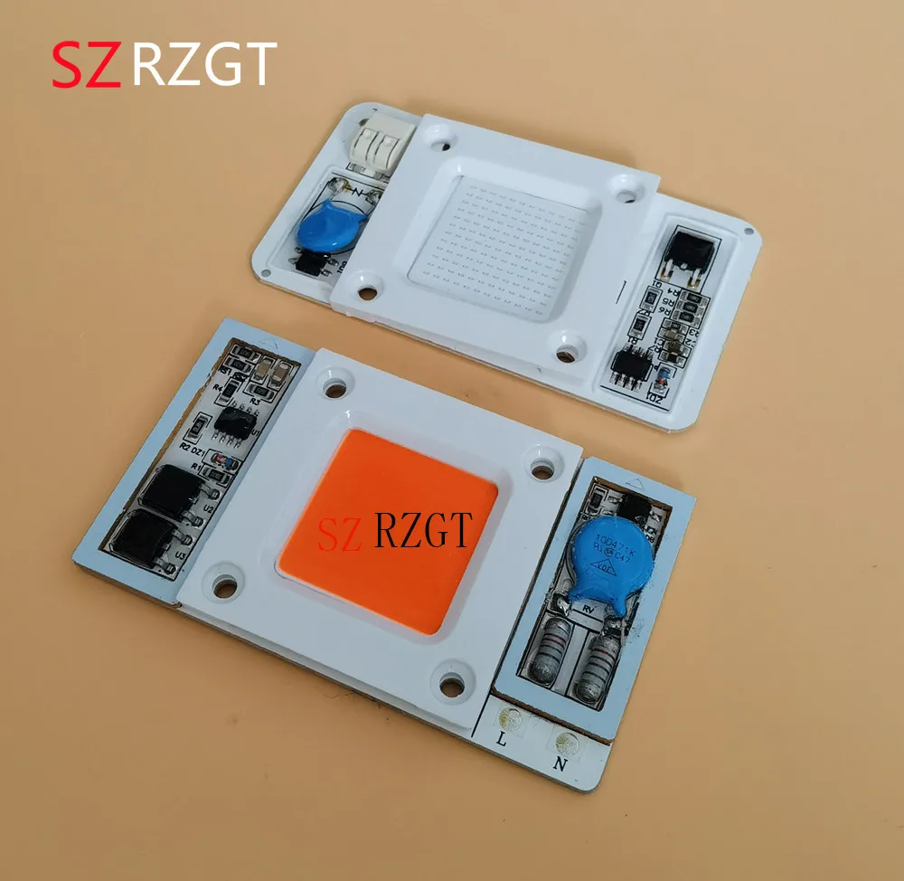 50W-110V-220V-COB-High-Power-led-chip-built-in-driver-white-Full ...