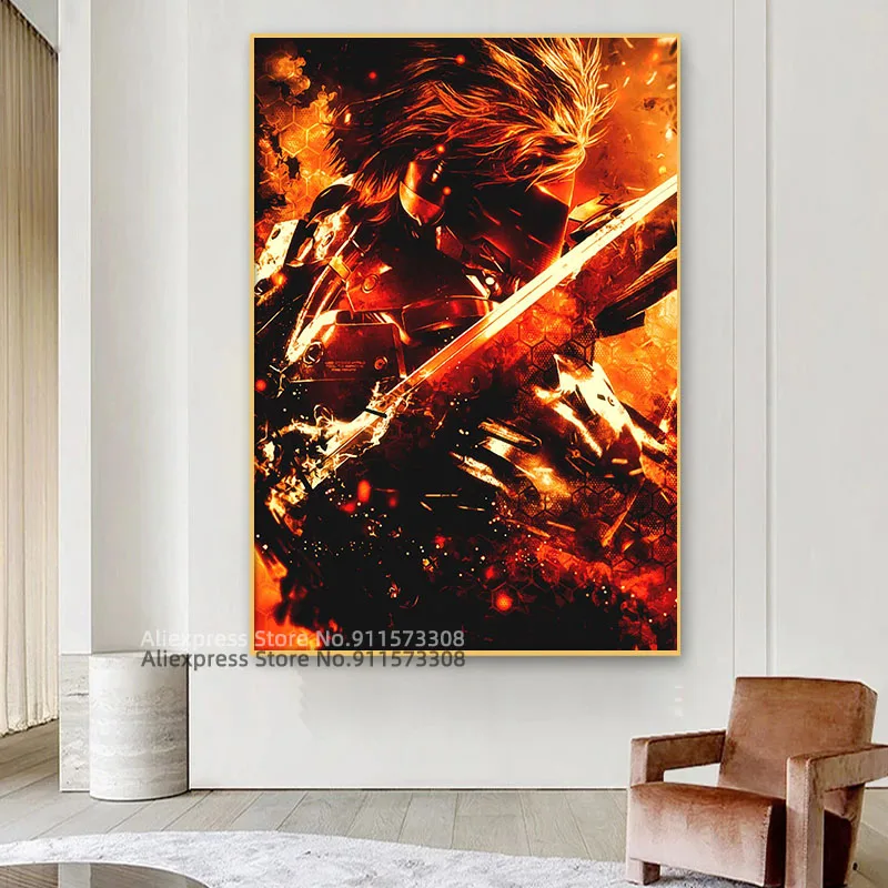 Metal Gear Raiden Art