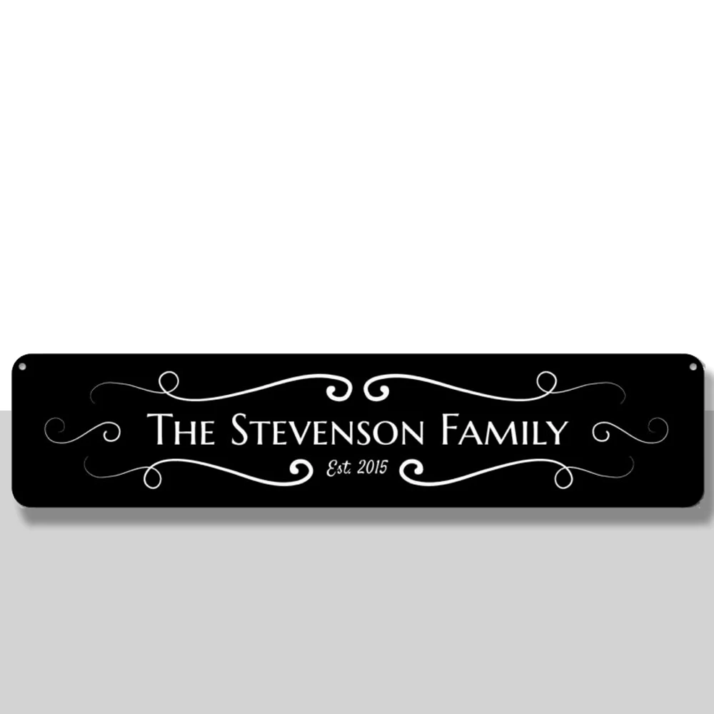 Personalized Last Name Signs