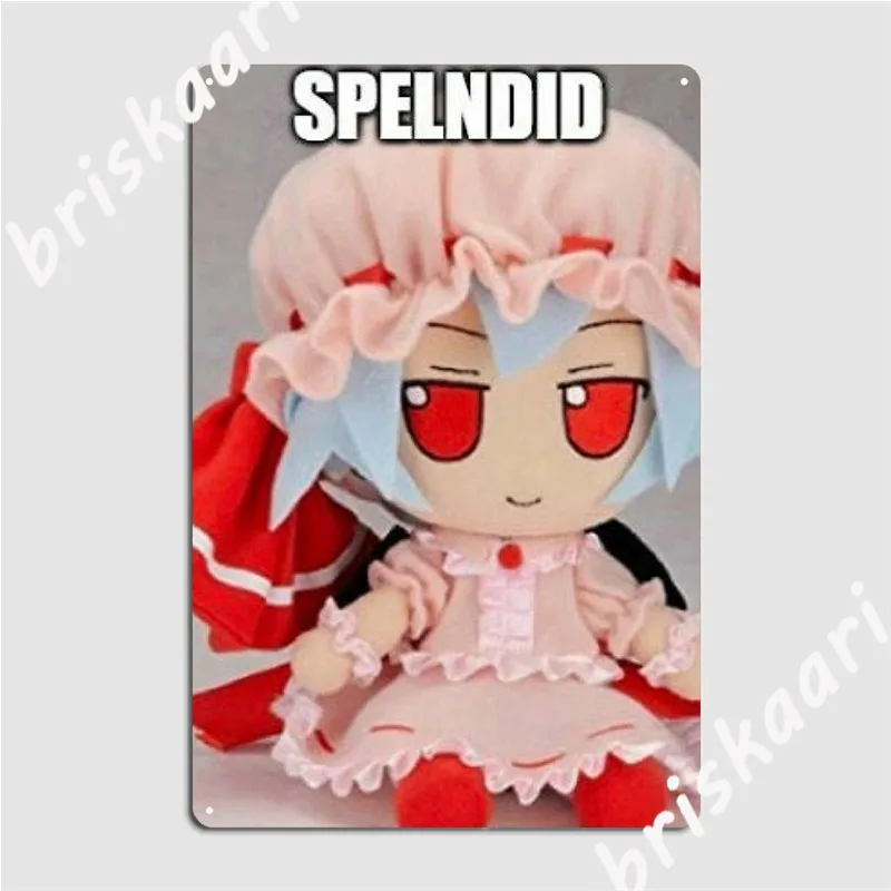 Touhou-Fumo-Remilia-Scarlet-Metal-Sign-Club-Cave-Pub-Designing-Wall ...
