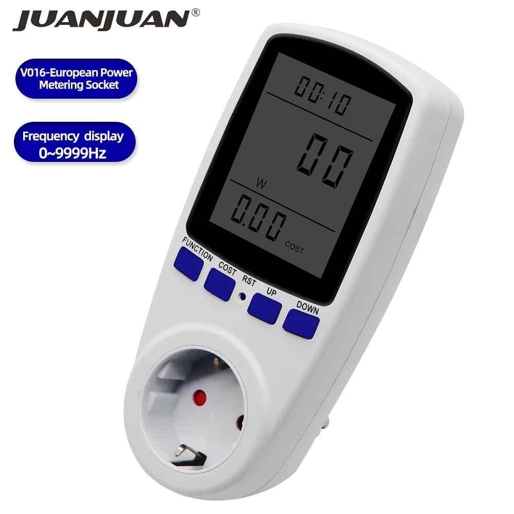 Digital Voltage Volt Wattmeter Power Analyzer Electronic Power Meter ...