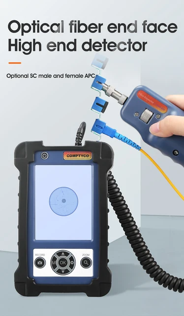 Fiber Optic Inspection Scope Fiber Optic Inspection Microscope 200X