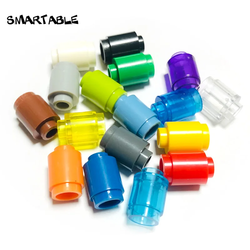 Smartable Brick Round 1x1 Open Stud Building Blocks DIY Learning Toys ...