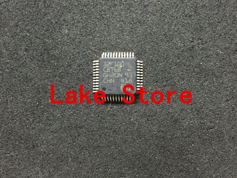 5 unids/lote STM32F100C8T6B QFP 32F100C8T6B 32F100|Chips de desempenho| - AliExpress