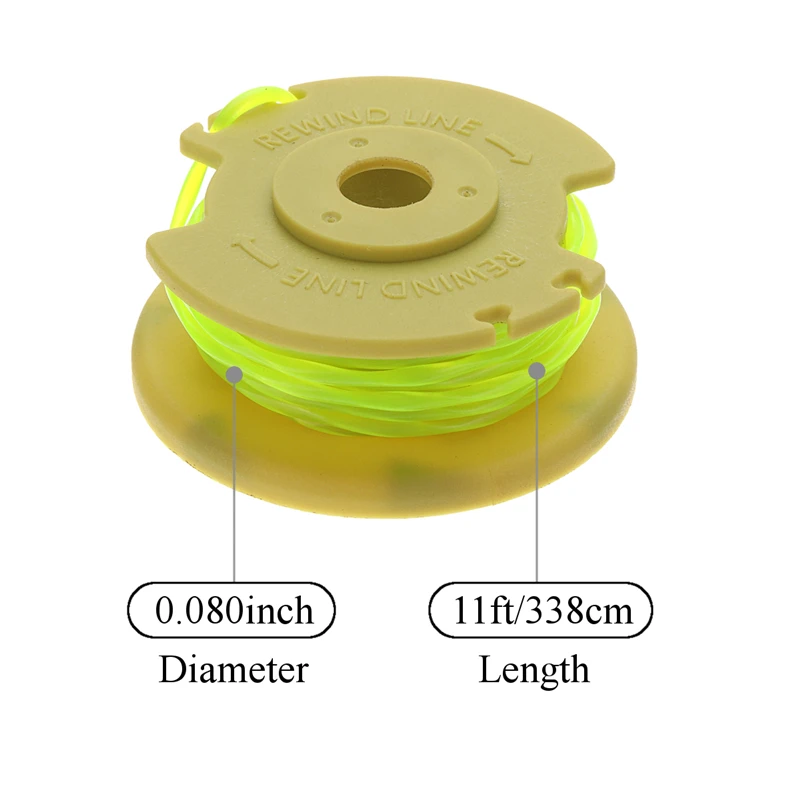 Tondeuse,2mm Ligne De Coupe Herbe Coupe Herbe Strimmer Ligne Ronde Corde En Nylon Fil Pour Coupe ...