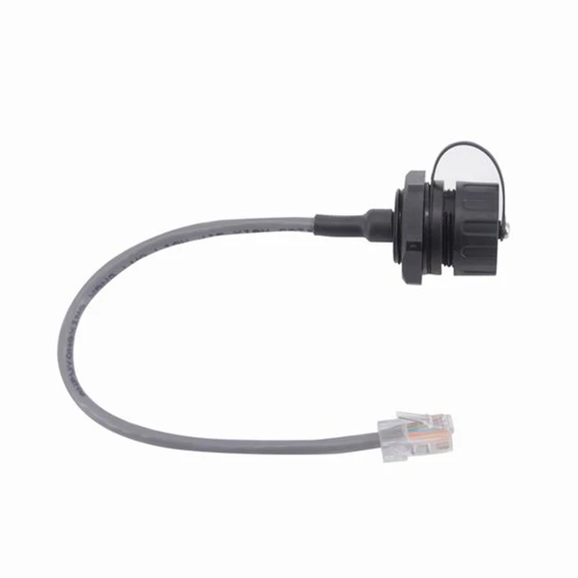 Waterproof Aviation Plug Socket CAT5 RJ45 Network Cable Quick Connector ...
