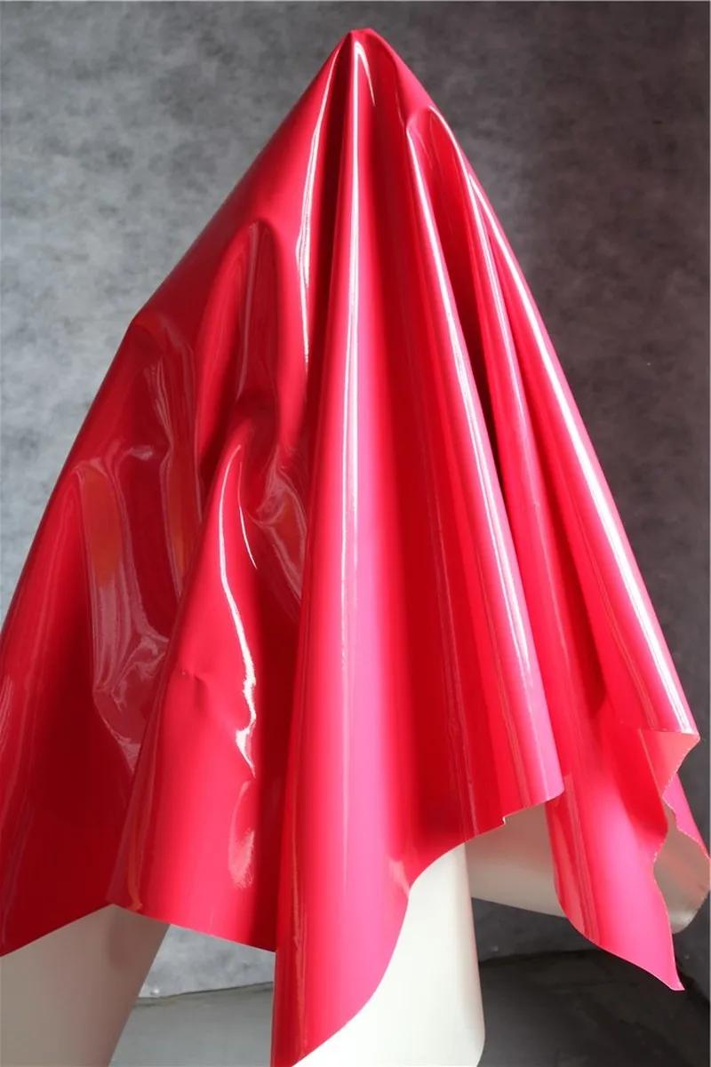 Fabric Red Patent