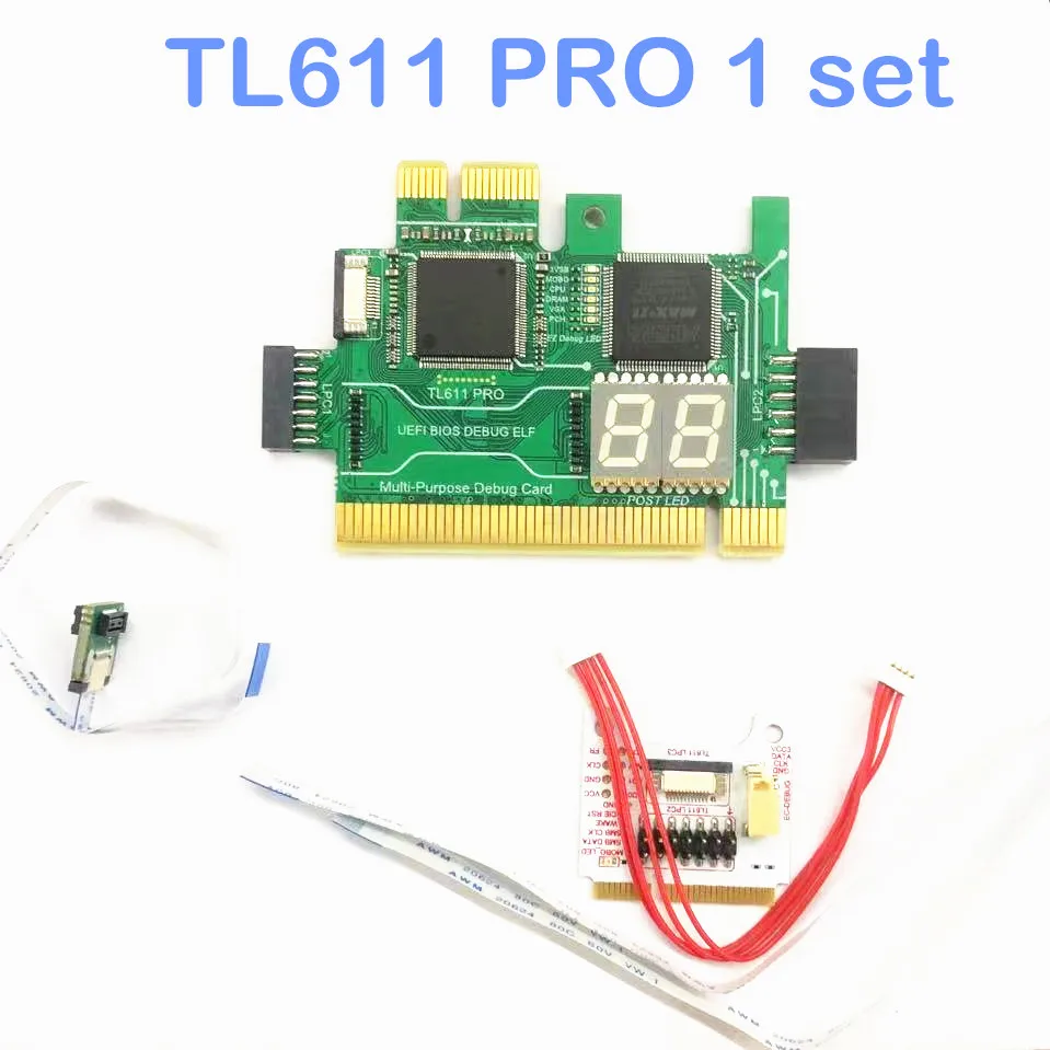 Multifunction-LPC-DEBUG-Card-PCI-PCI-E-LPC-Motherboard-Diagnostic-TL611 ...
