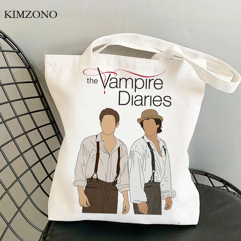 the-Vampire-Diaries-shopping-bag-grocery-shopper-jute-bag-recycle-bag ...