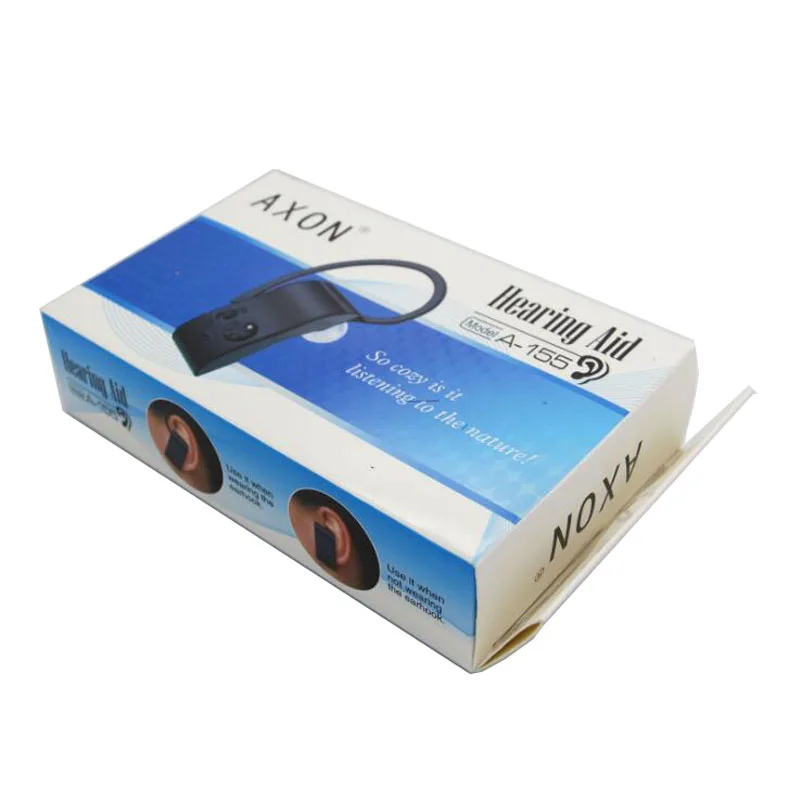 AXON A 155 미니 충전식 귀고리 뒤에 음성 사운드 앰프 귀에 보청기 강화 된 보청기 귀 건강 관리|AC/DC ...