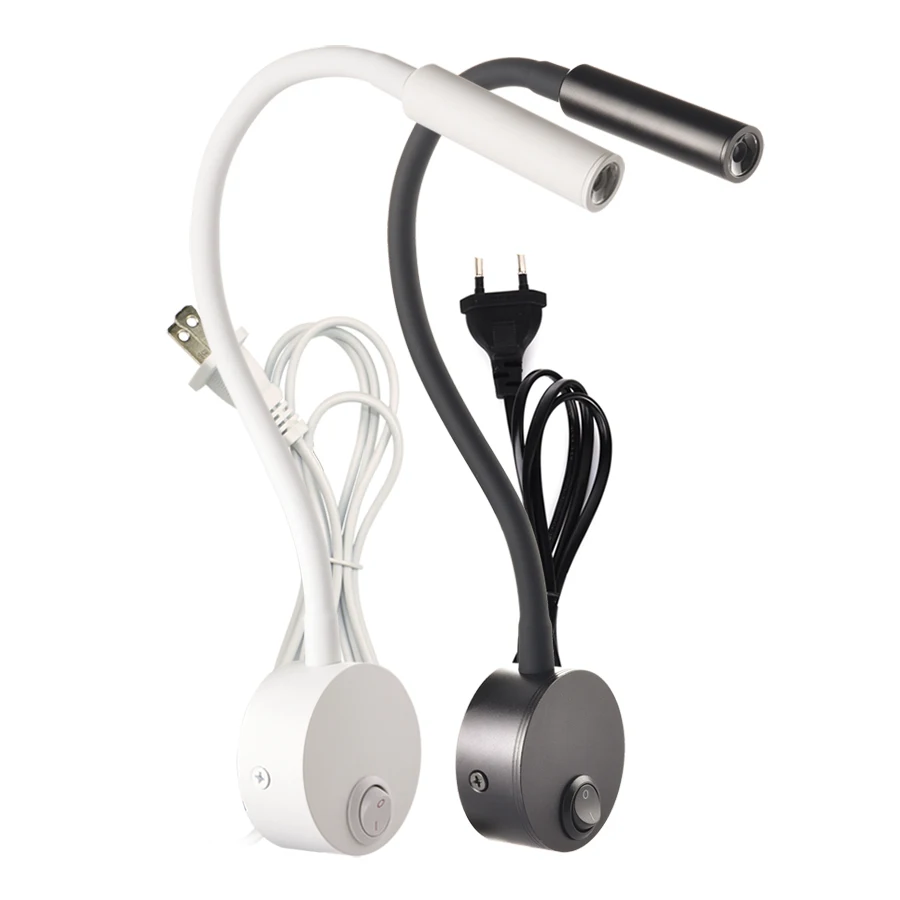 3W-LED-Working-Study-Bedside-Reading-Wall-Lamp-Sconces-Night-Light ...