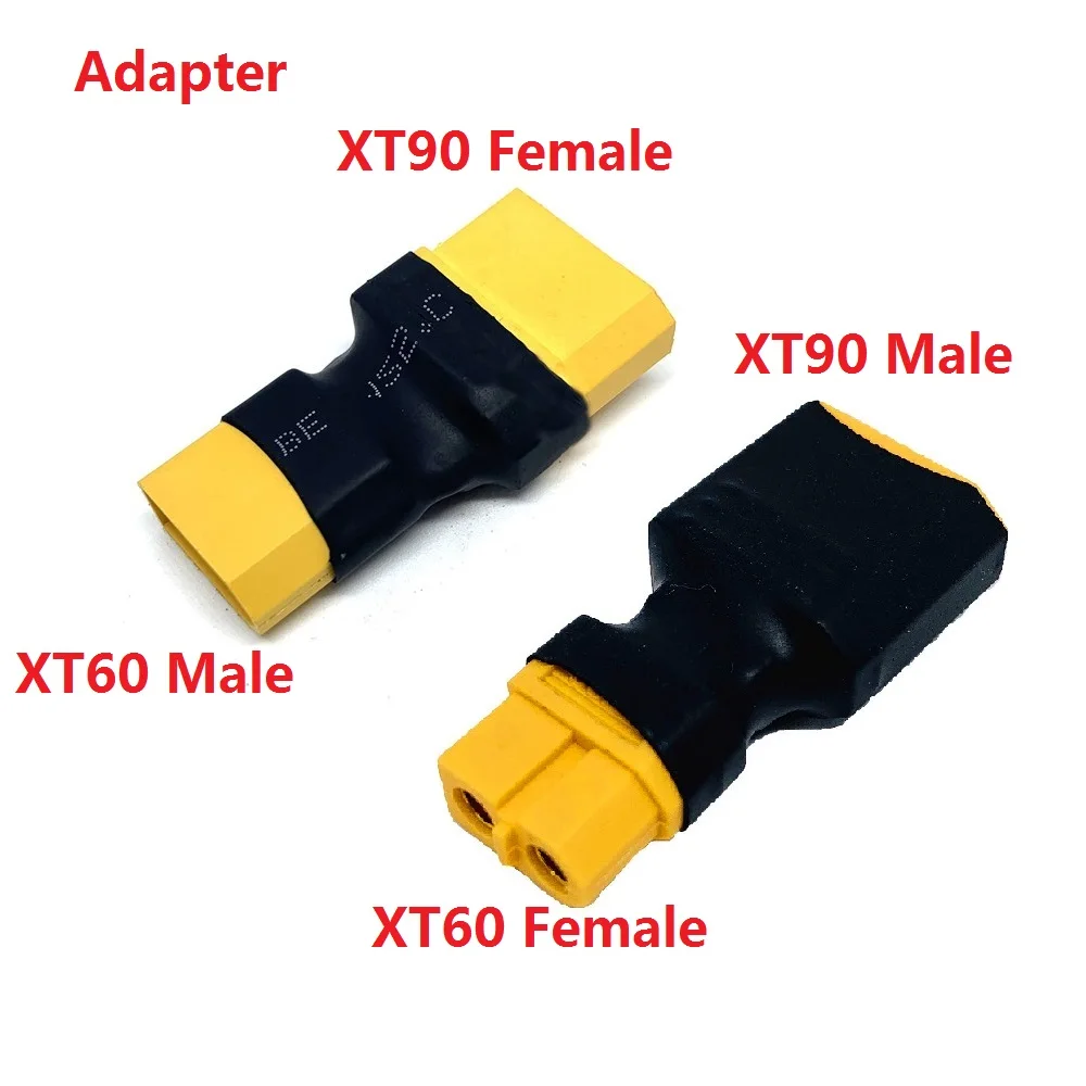 XT60 Male / Female To XT90 Male / Female and T-Plug Male/Female To XT90 Male/Female Connector ...