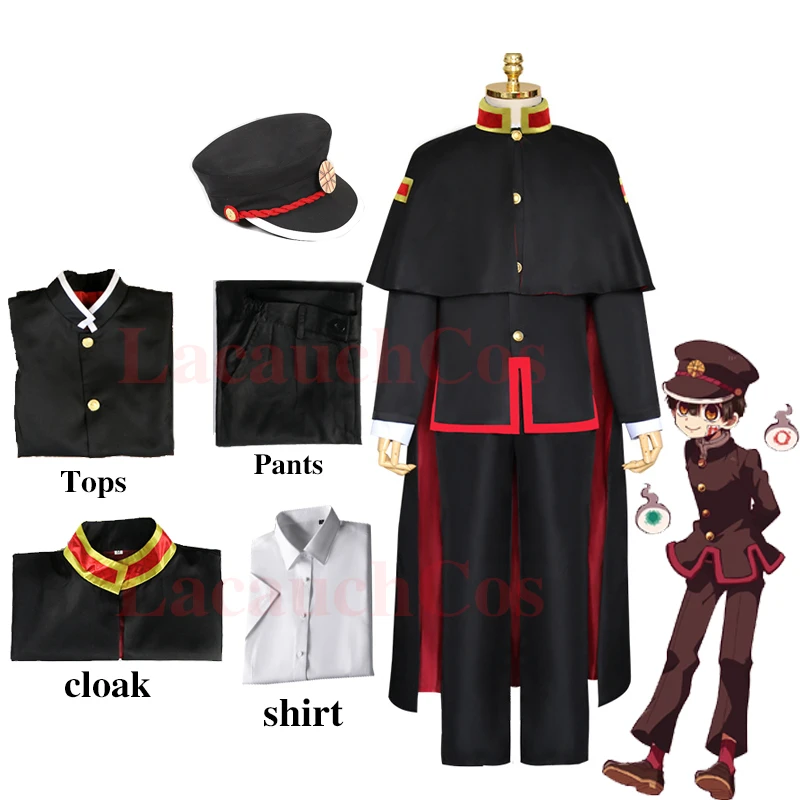 Anime Hanako Kun Cosplay Toilet Bound Hanako kun Unisex School Uniform ...