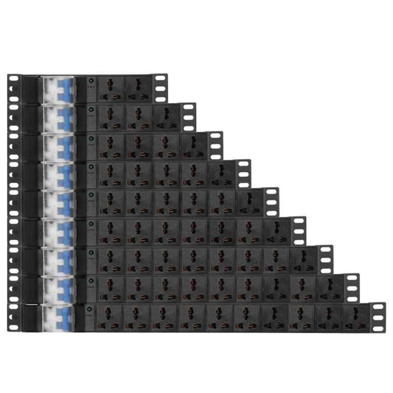 8 prises-Commutateur pneumatique 32A 8000W--Multiprise réseau T1 PDU ...