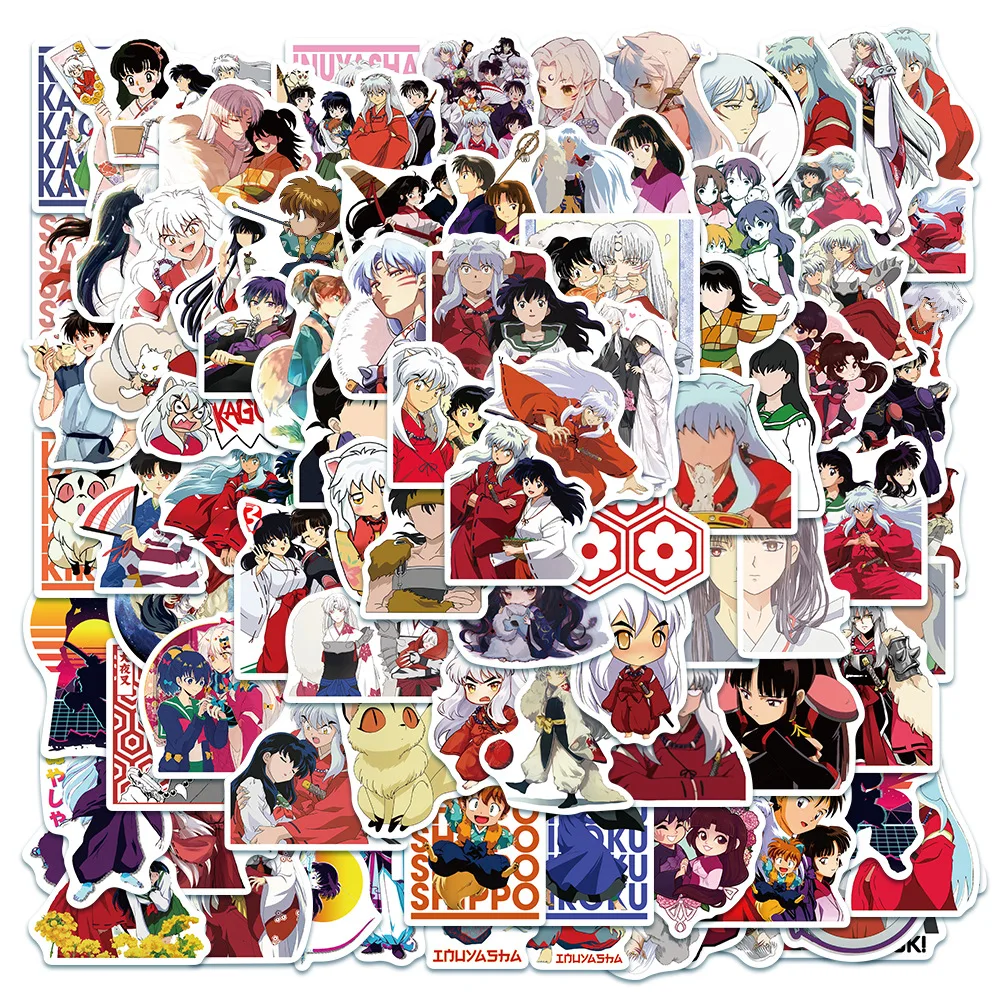 Inuyasha Sticker Pack Stickers, Labels & Tags Paper Paper & Party ...