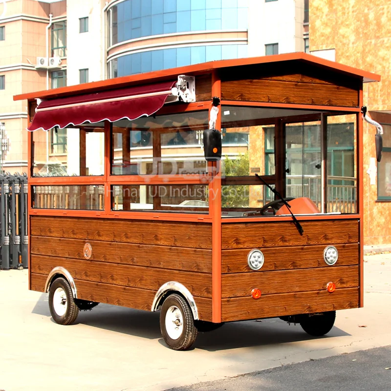 Wooden Food Carts