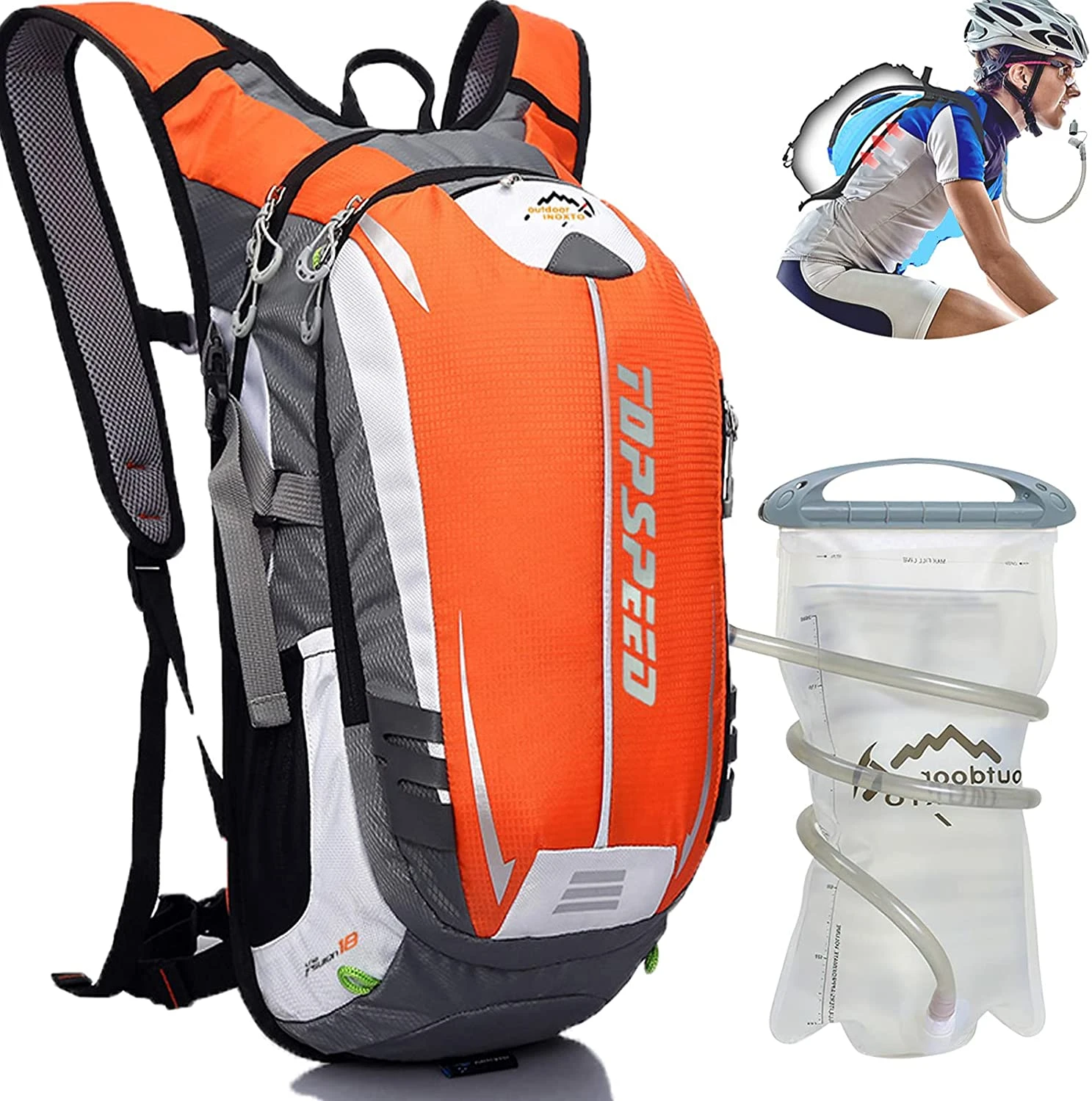 18l Ultralight Outdoor Sports Backpack For Climbing, Hiking, Running ...