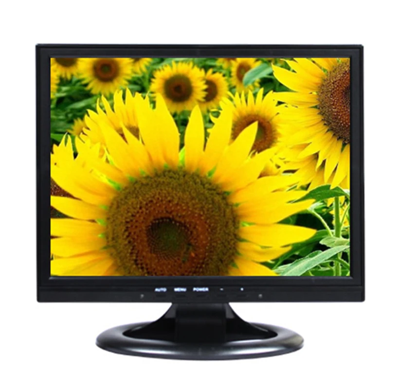 15 Inch Pc Monitorsecurity Lcd Monitor With Hdmi Vga Av Bnc Interface ...