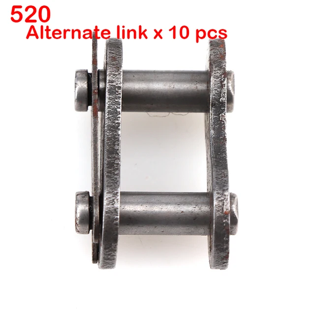 Universal Motorcycle Chain 520 Chains 96L/108L/116L/120L Links for ATV ...