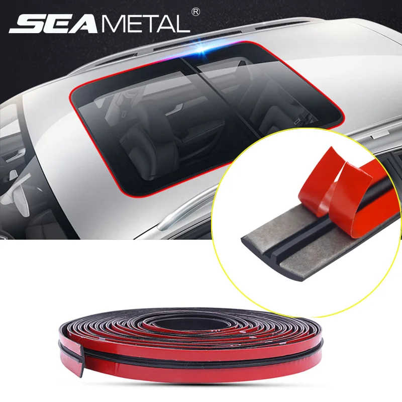 Car Rubber Seal Strip Auto Seal Roof Window Sealant Trim Car Windshield ...